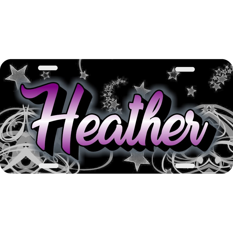 License Plate Star - Etsy