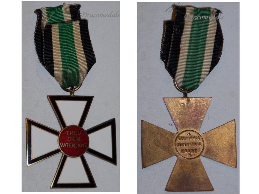 Germany WW1 Confession Cross Bekenntnis Kreuz 1914 1918 Medal Military ...
