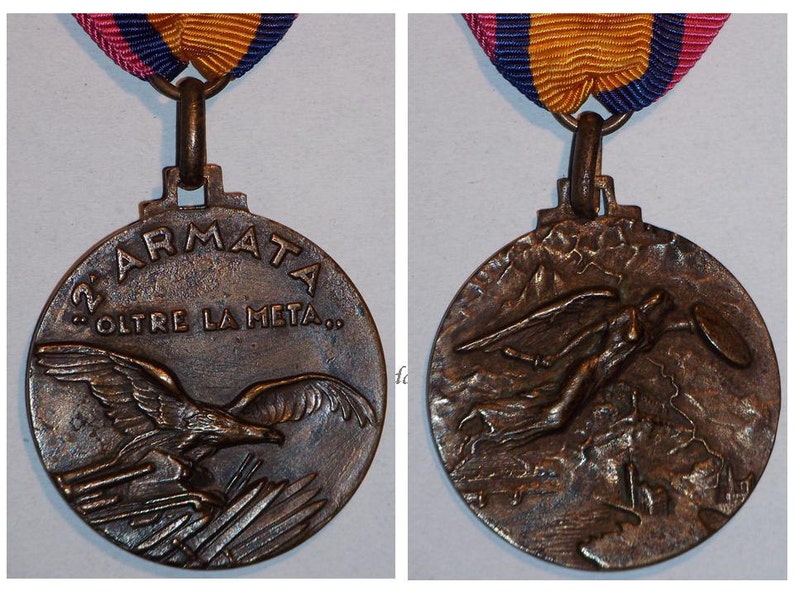 Italy WW2 Italian 2nd Army Commemorative Military Medal | Etsy