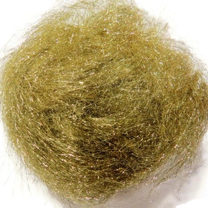 Angelina Gold Metallic Fiber - Sparkling Glitter Light Reflective ...