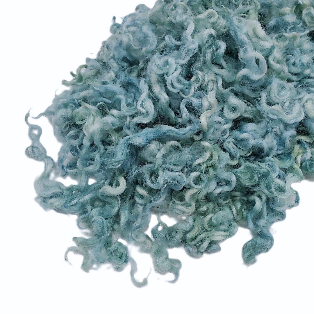1 Oz Premium Cotswold Wool Locks , Color: Seafoam , ADF-15 - Etsy