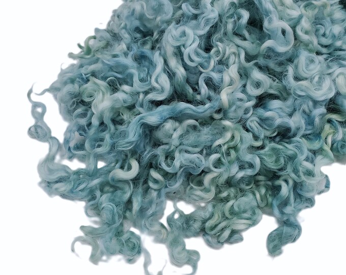 1 Oz Premium Cotswold Wool Locks , Color: Seafoam , ADF-15 - Etsy