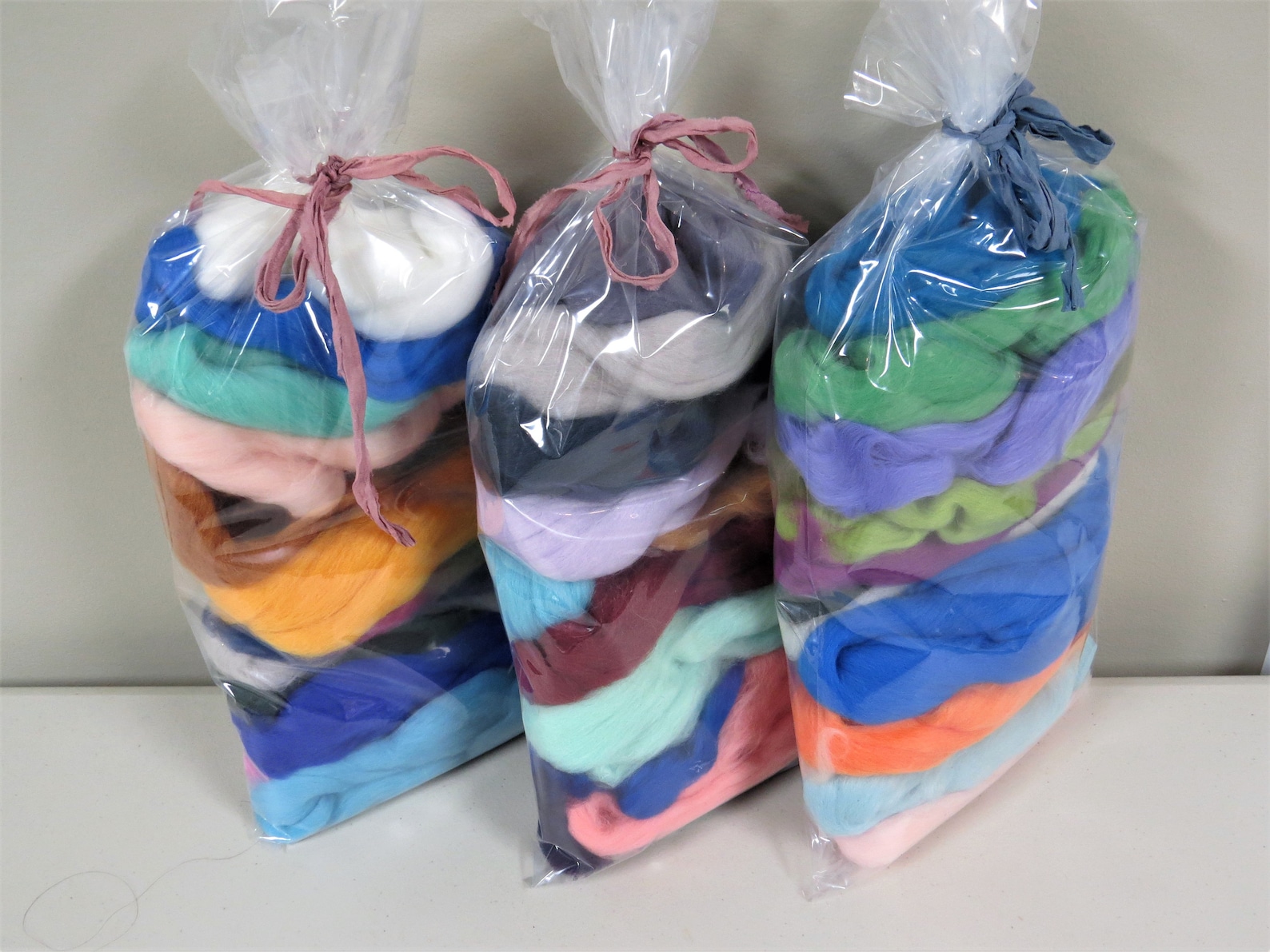 Felters Palette Merino Wool Roving Kit 15-18 Mix Colors - Etsy