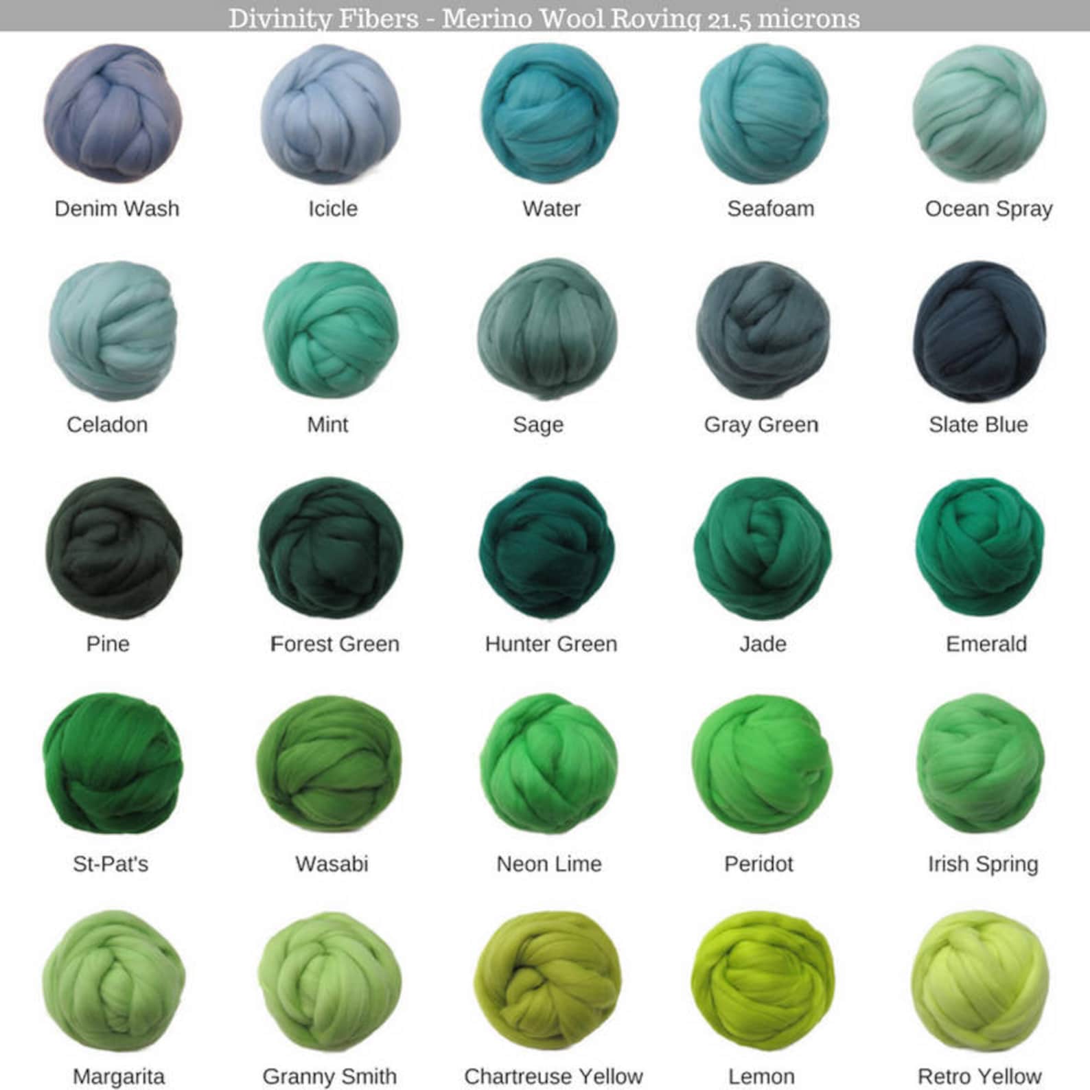 SALE Superfine Merino 64s Wool Roving Color: Pearl Very - Etsy