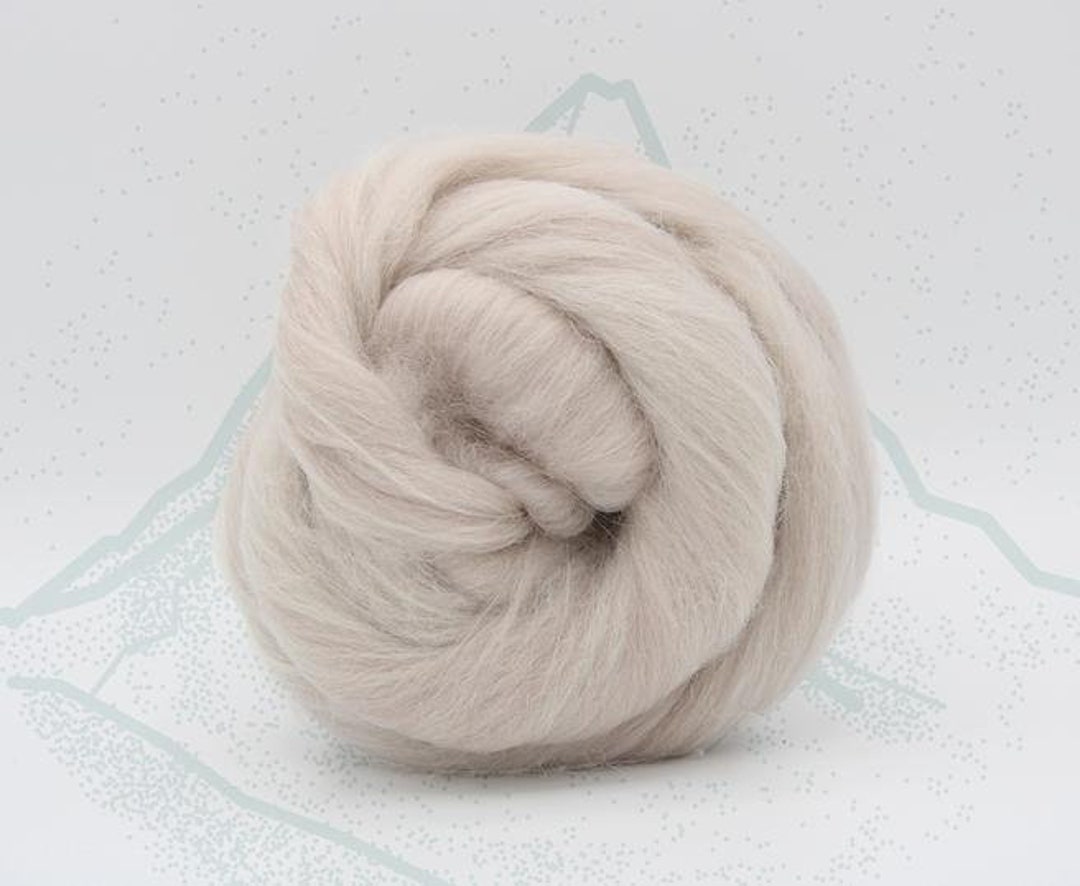 New! Blended Merino Alpaca Superfine Merino Wool Roving Mix 2oz or 4 Oz ...