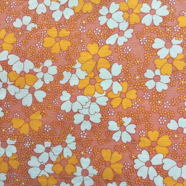 1970s Retro Fabric - Etsy