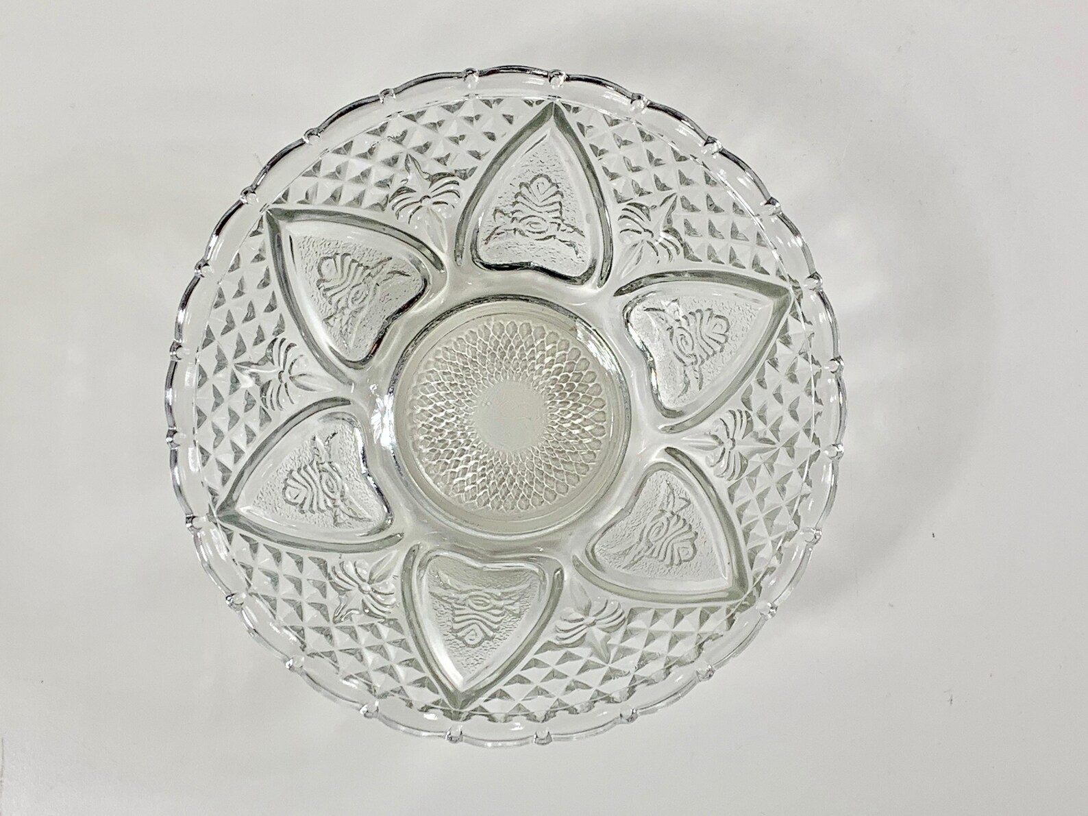 Lidded Glass Bowl Box KIG Malaysia Malaysian Candy Dish Fleur | Etsy