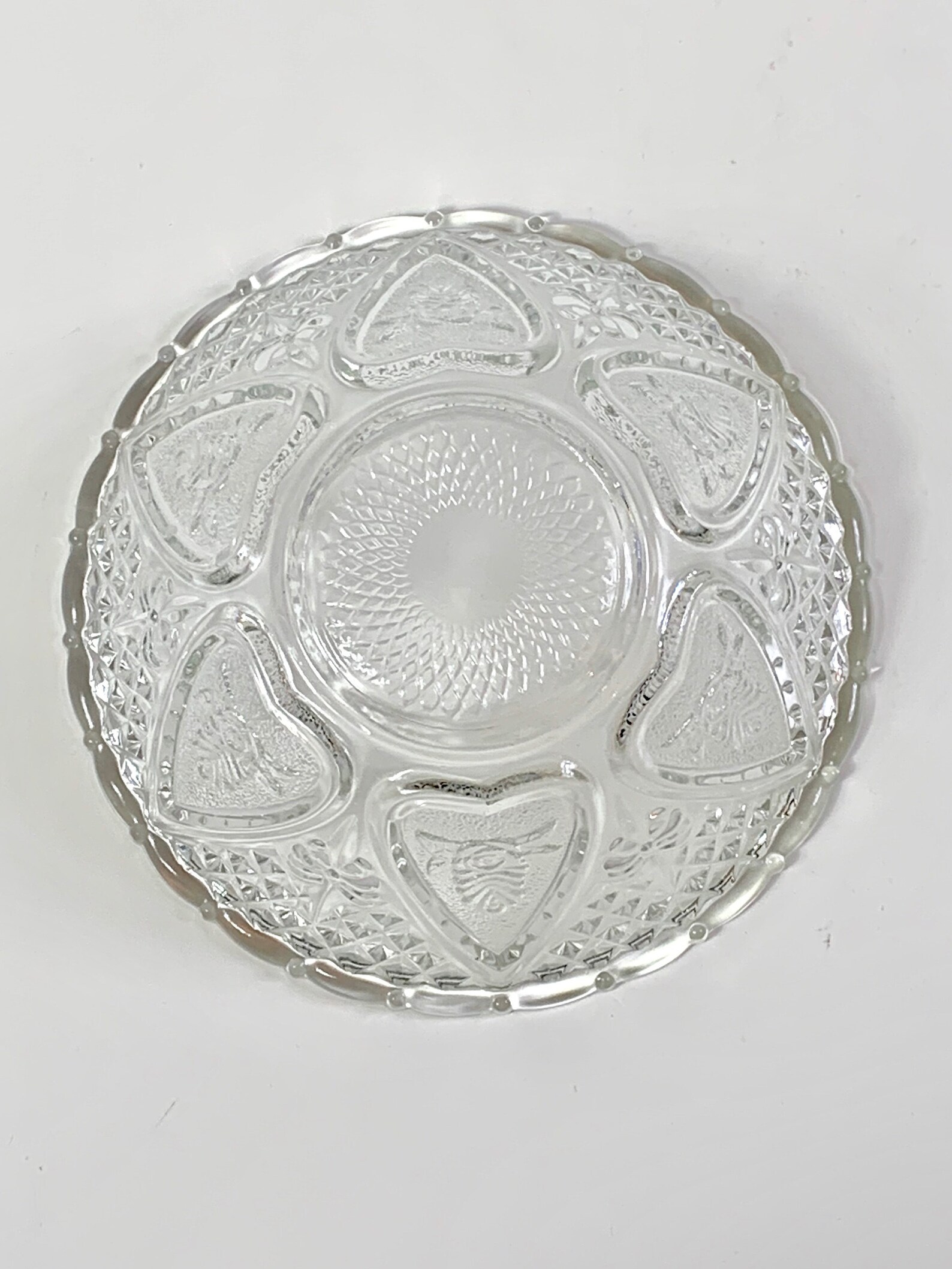 Lidded Glass Bowl Box KIG Malaysia Malaysian Candy Dish Fleur | Etsy