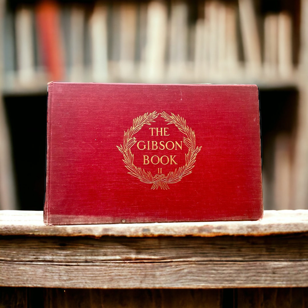 The Gibson Book Volume II. Vintage Art Book With Fantastic Drawings by ...