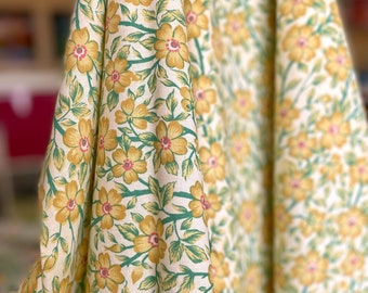 Garden Fabric Large Retro Garden Midnight by Hnldesigns Retro Modern ...