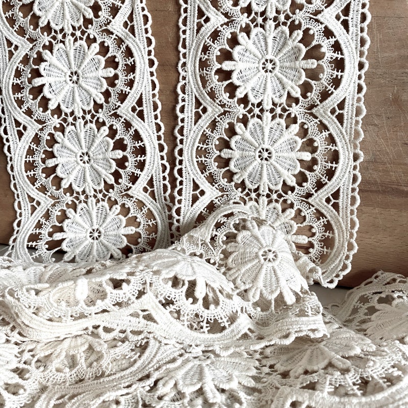 Heavy Lace Curtains - Etsy