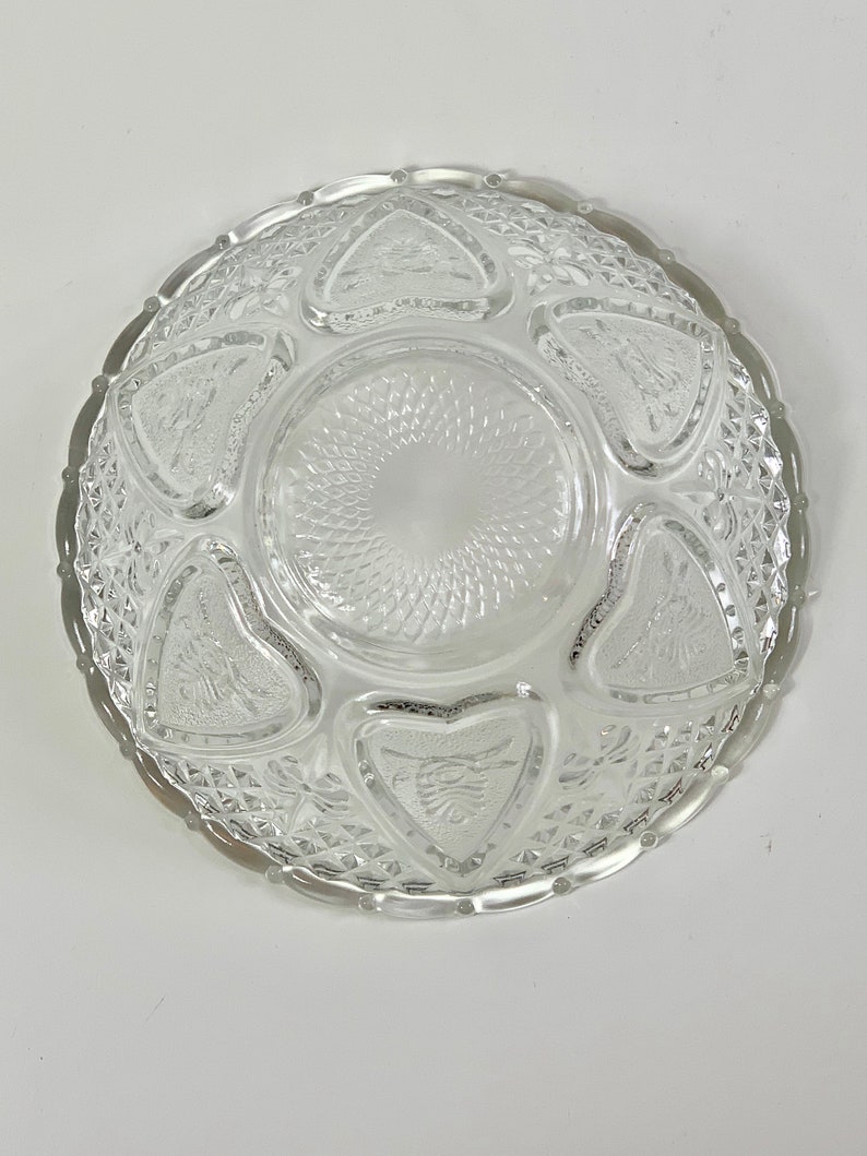 Lidded Glass Bowl Box KIG Malaysia Malaysian Candy Dish Fleur | Etsy