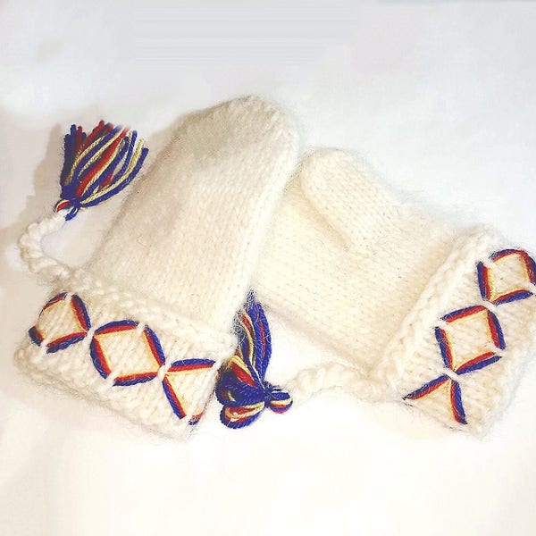 Scandinavian Mittens - Etsy