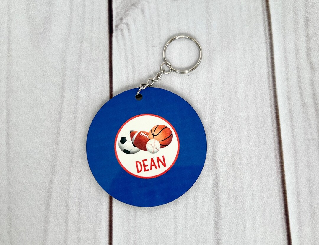 Printed Key Chain - Etsy