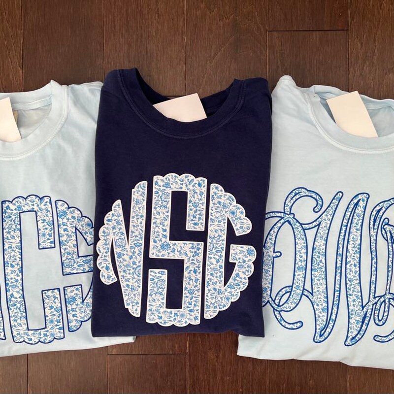 Monogrammed Shirts - Etsy