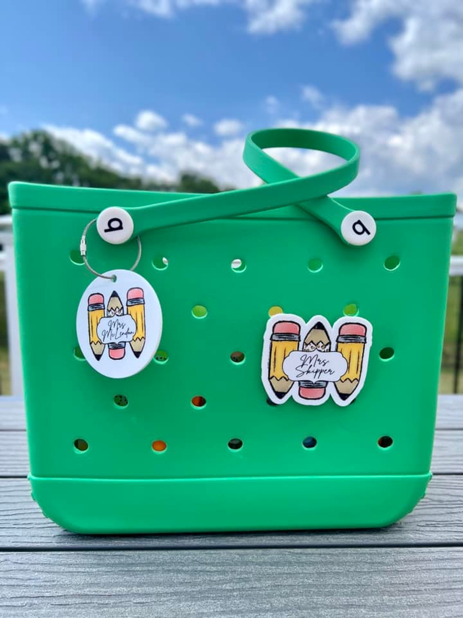 Bogg Bag Acrylic Tag / Bit - Etsy