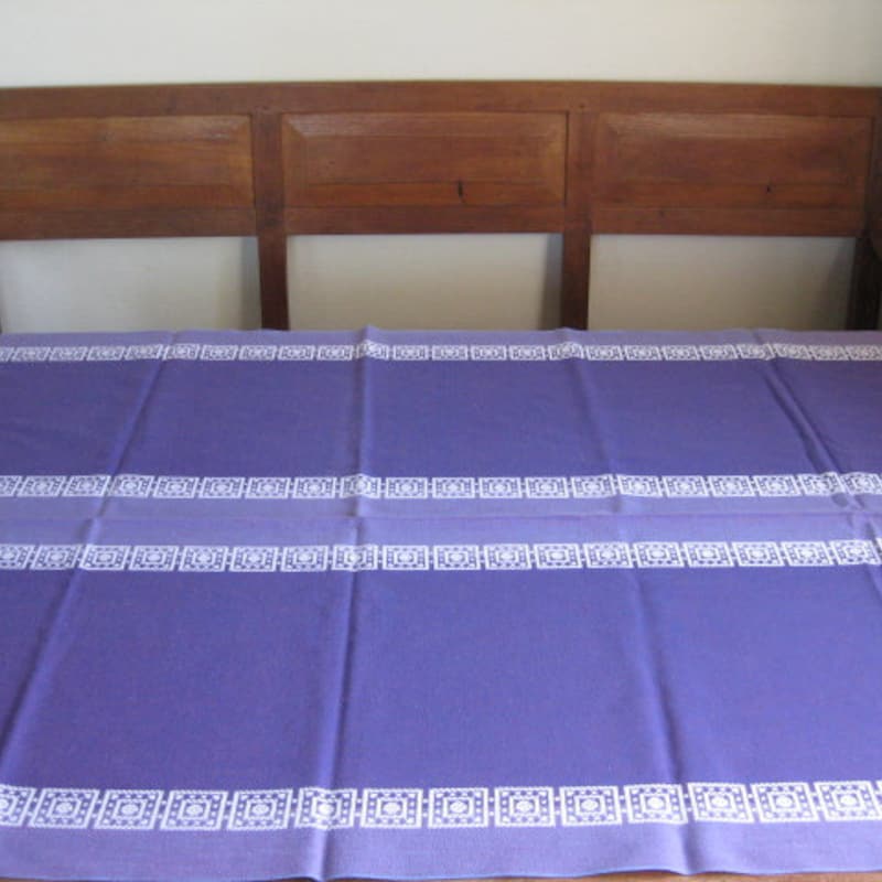 Purple Tablecloth - Etsy