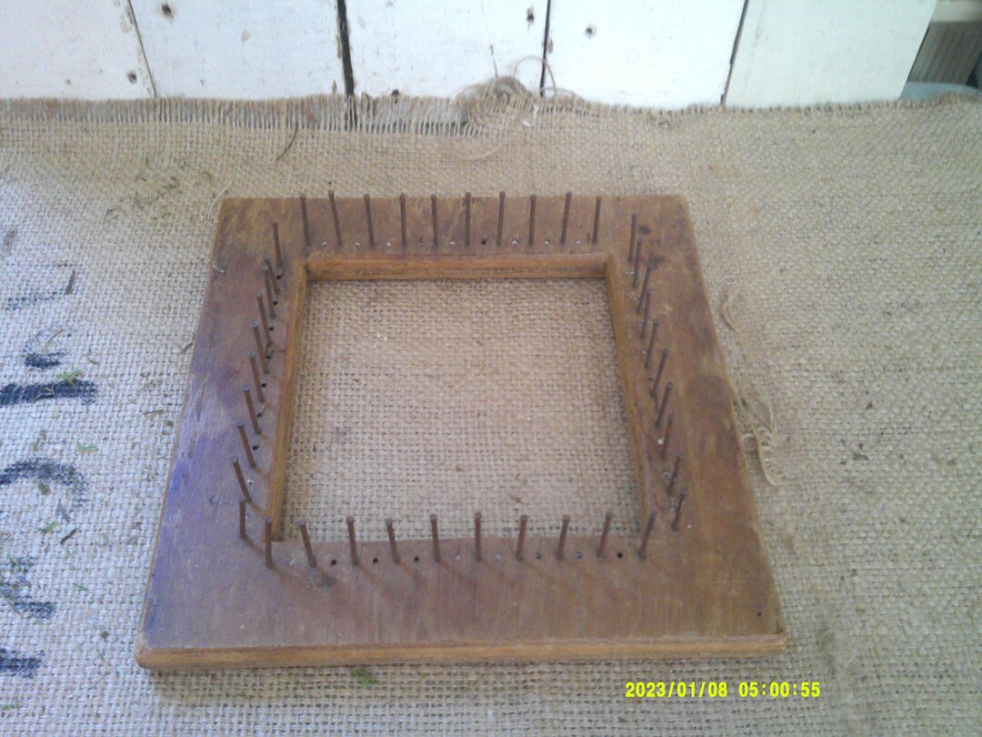 Vintage Weaving Loom, Handmade - Etsy