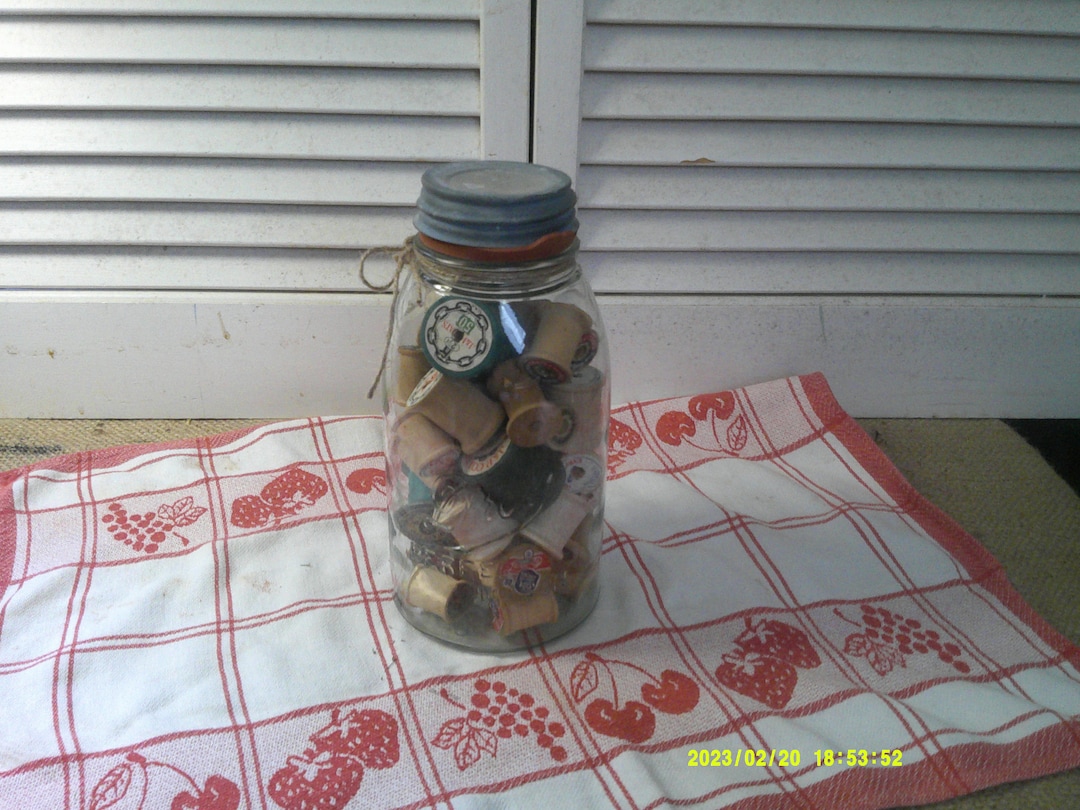 Half Gallon Drey Perfect Mason Jar, 9 Inches Tall and 4 Inches Wide ...
