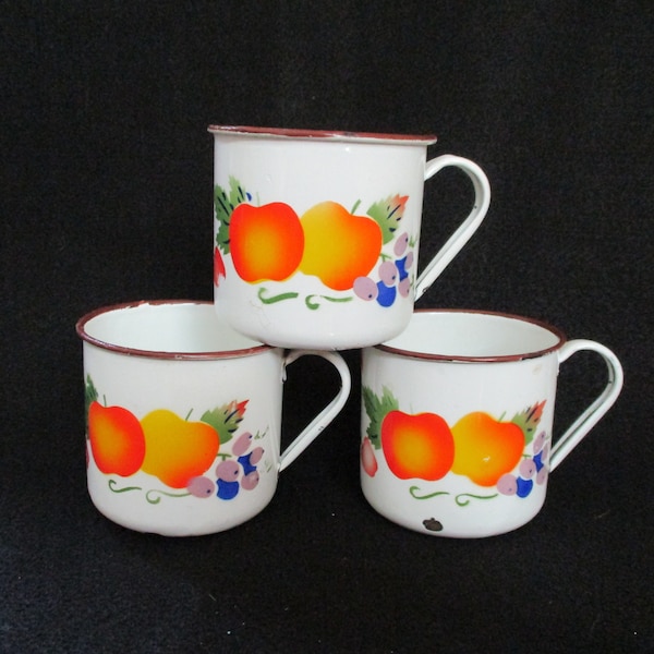 Enamelware Cups - Etsy