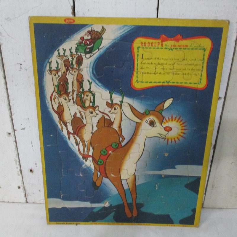 Red Nosed Reindeer - Etsy