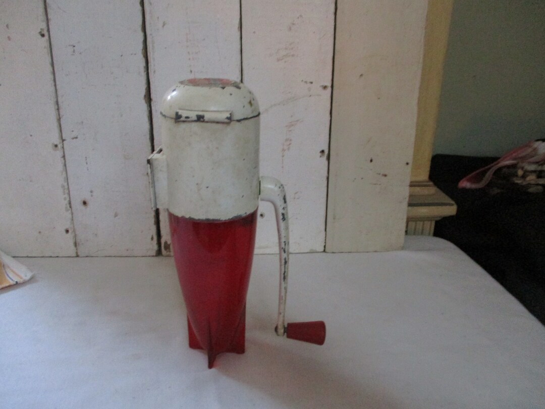 Vintage Dazey Atomic Red Rocket Ice Crusher Nut Grinder - Etsy