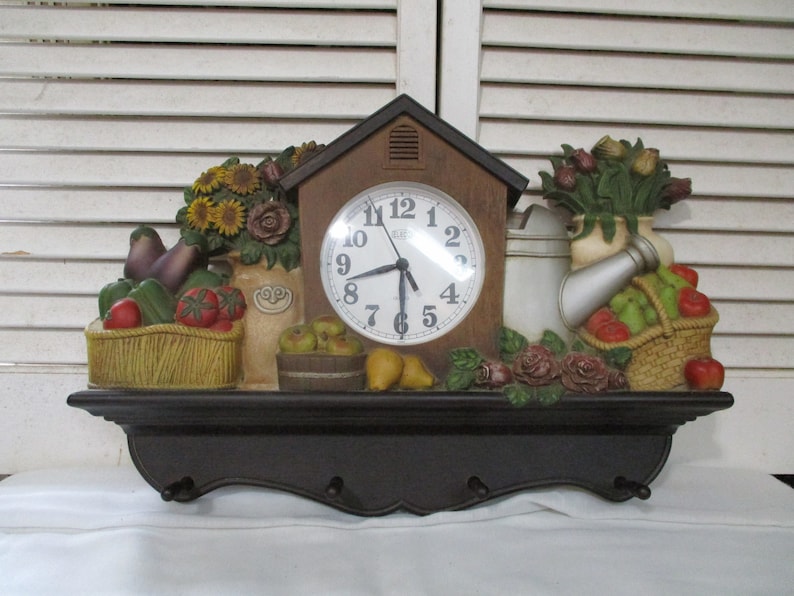 Eleco Quartz Wall Clock Working Clock with a 1.5Volt Battery | Etsy