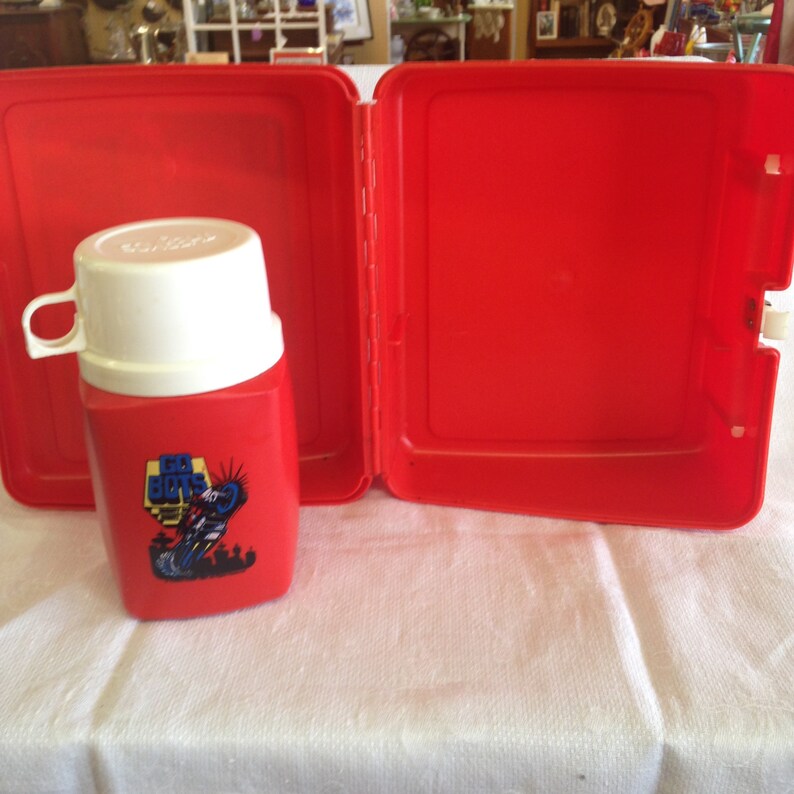 Vintage Thermos Go Bots Mighty Robots Lunch Box 1984 Tonka | Etsy