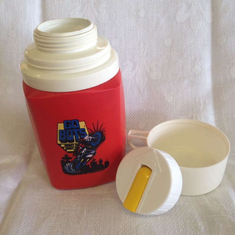Vintage Thermos Go Bots Mighty Robots Lunch Box 1984 Tonka | Etsy