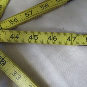 M. Klein & Sons, Chicago Ill., Extension Ruler, Yellow With Black ...