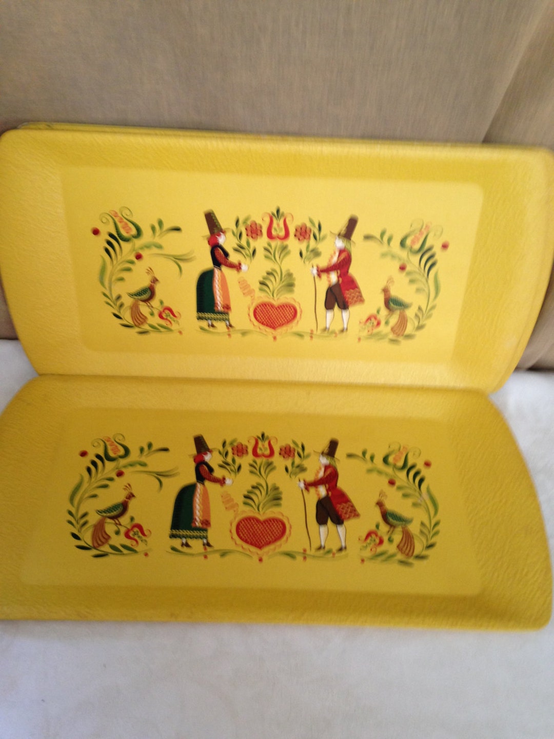 Kentley Pennsylvania Dutch Serving Trays Kent Prod Inc Grand Rapids ...
