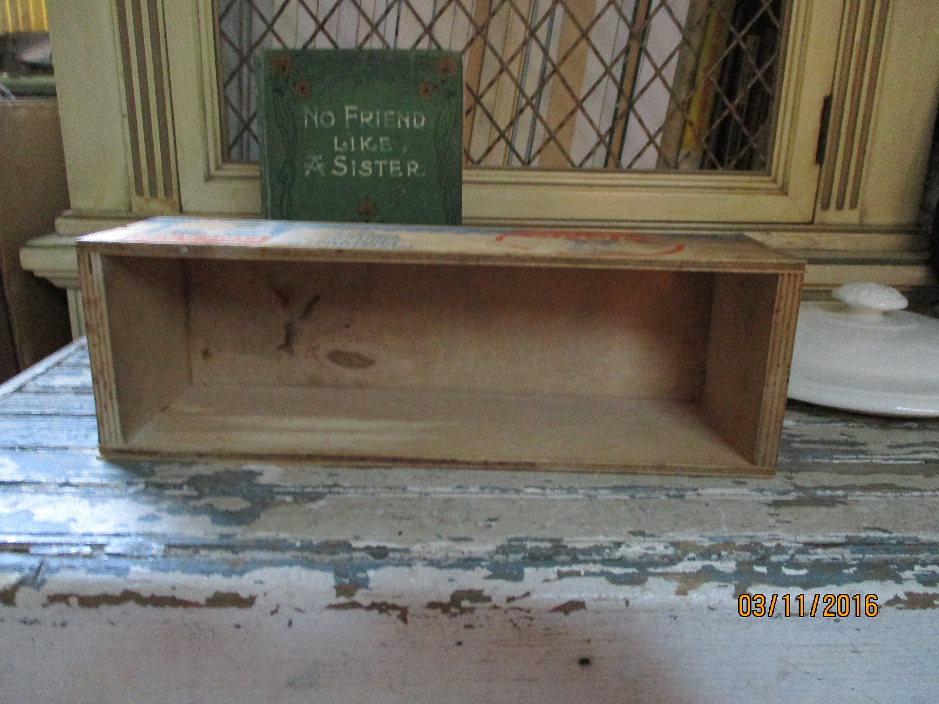 Vintage Valio Wooden Cheese Box, Box Has Graphics on 2 Sides ...