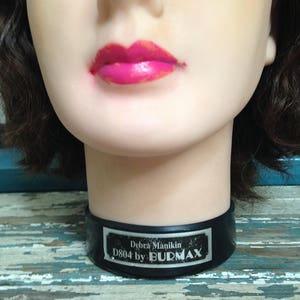 Plastic Mannequin Head, Debra Manikin, D804 by Burmax, Auburn Hair ...