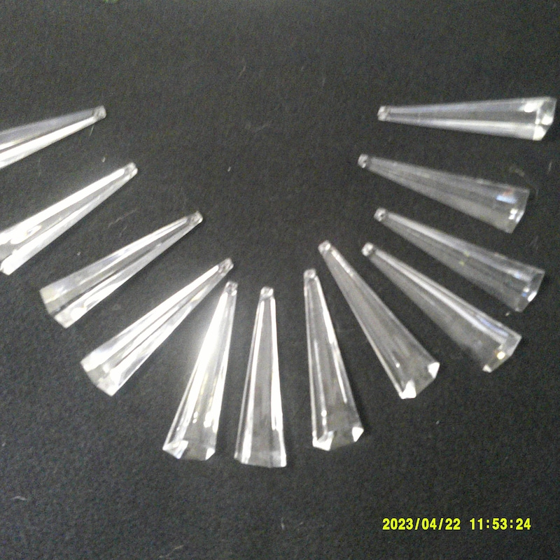 Antique Crystal Prisms - Etsy