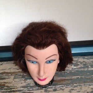 Plastic Mannequin Head, Debra Manikin, D804 by Burmax, Auburn Hair ...