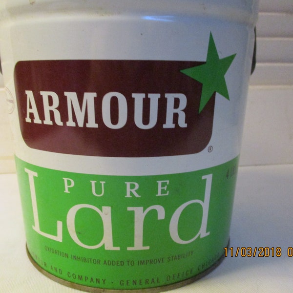 Lard Bucket - Etsy