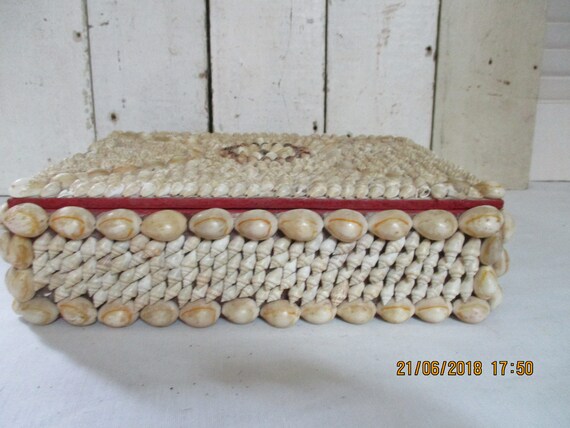Sea Shell Jewelry Box, Vintage Sea Shell Jewelry Box,… - Gem