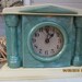 Vintage Celluloid Bakelite Clock Art Deco, Beautiful on a Vanity, 1930s ...