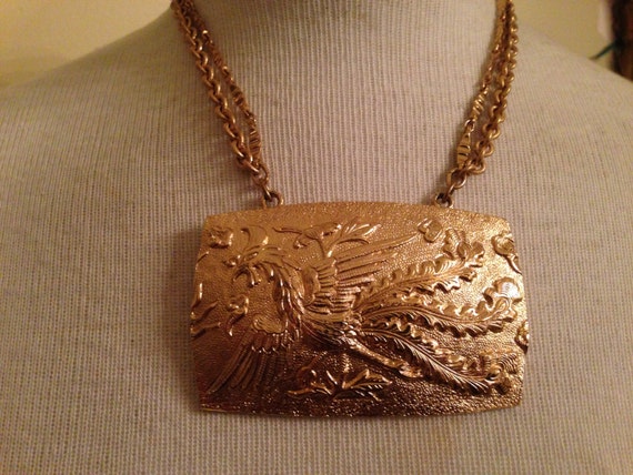Beautiful Vintage Napier Bird of Paradise Peacock Hig… - Gem