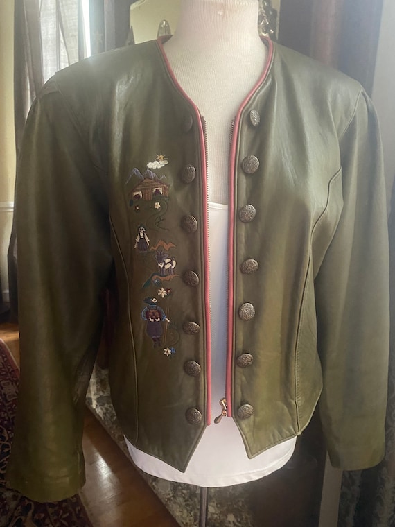 LS ORIGINAL LEATHER SOUND Leather Jacket 90er True Vi… - Gem