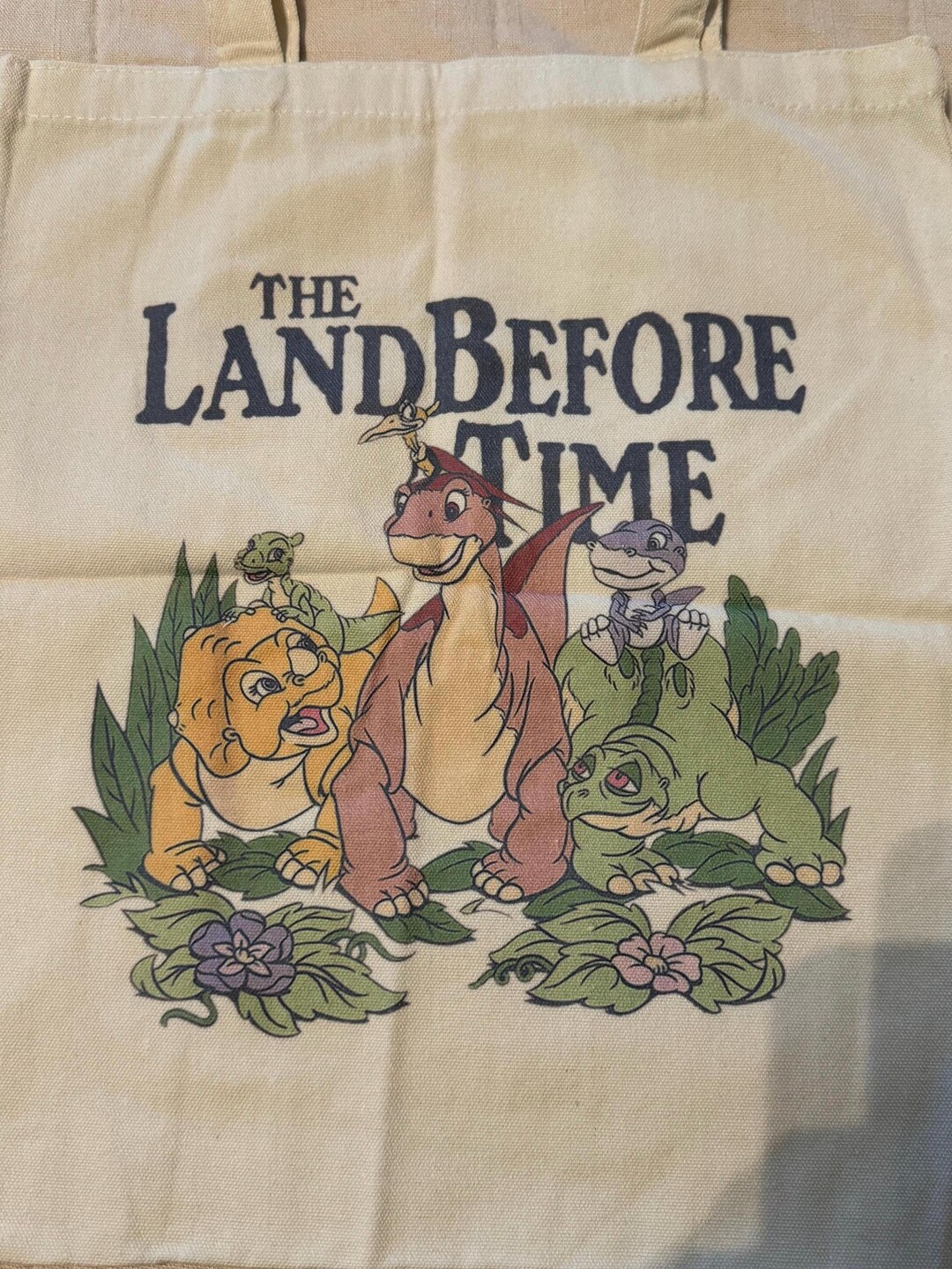 Canvas Tote Bag Disney Land Before Time - Etsy