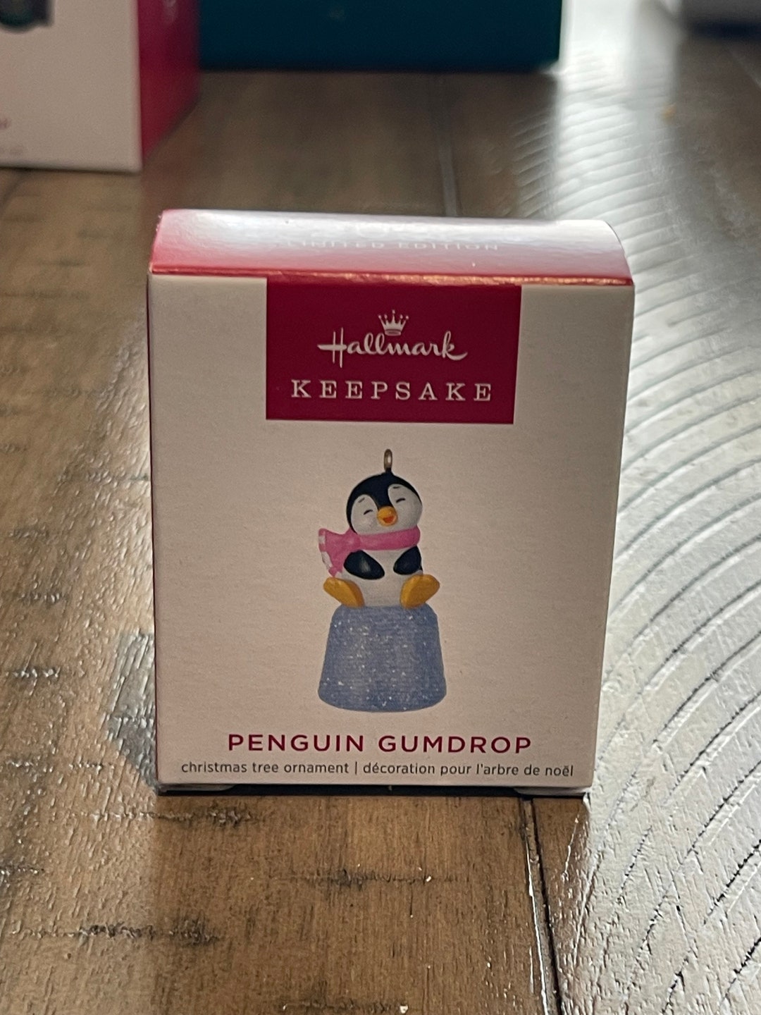 Hallmark Miniature Ornament- Penguin Gumdrop - Etsy