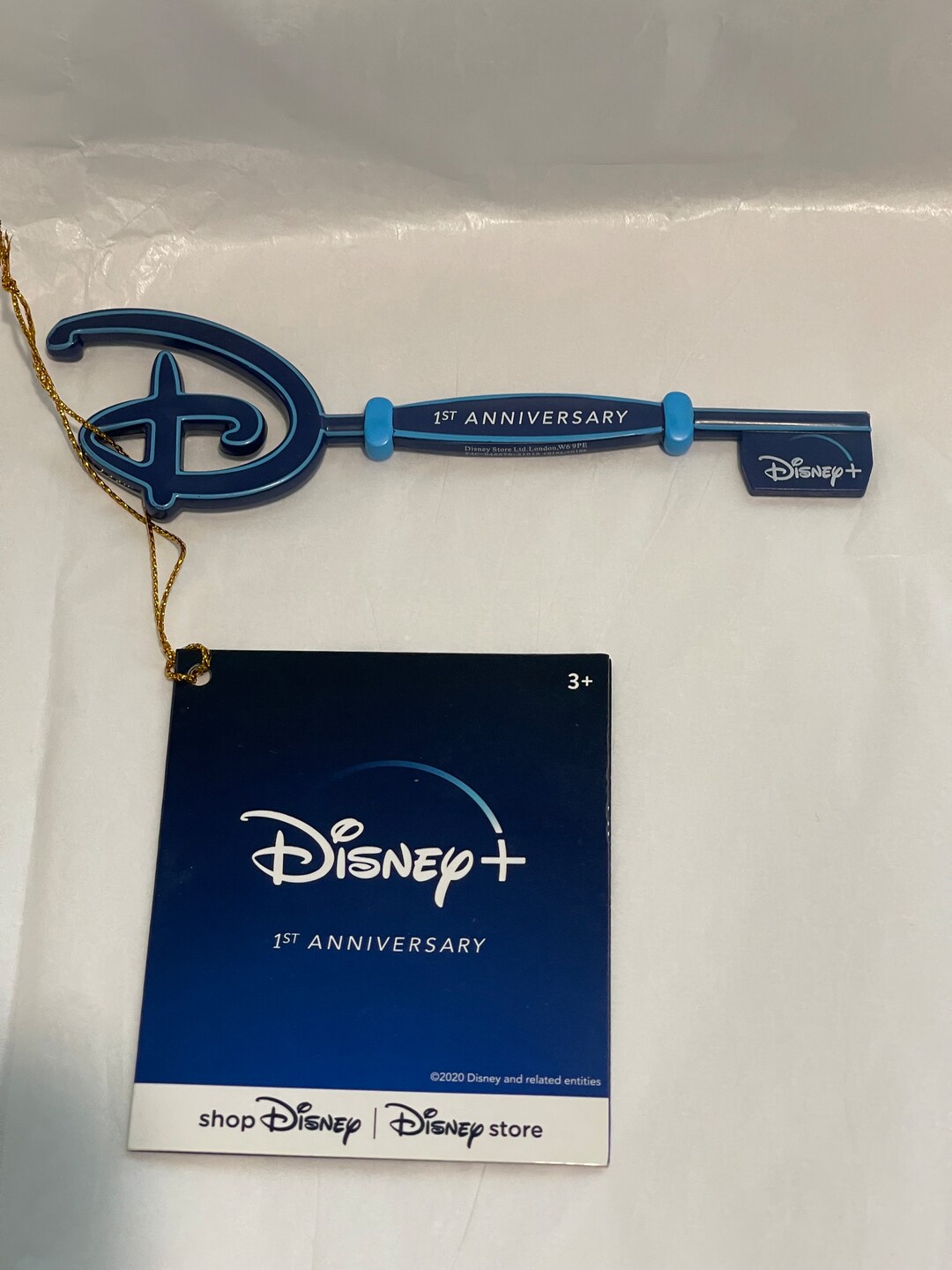 Disney Collectible Key Disney Plus 1st Anniversary - Etsy