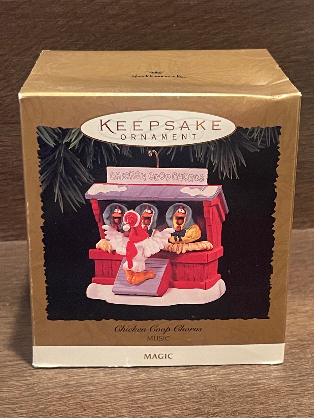 Hallmark Keepsake Ornament Magic Chicken Coop Chorus - Etsy