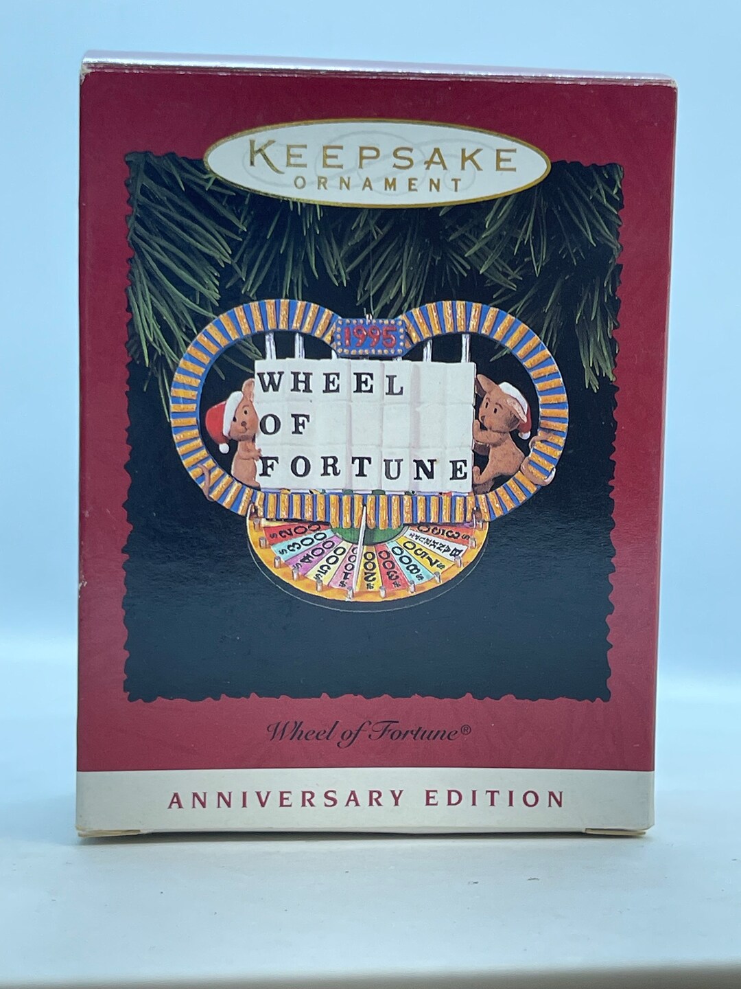 Hallmark Keepsake Ornament Wheel of Fortune 1995 - Etsy