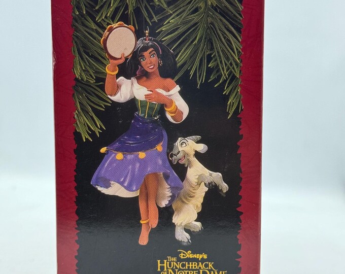 Hallmark -disney Hunchback of Notre Dame-esmeralda and Djali - Etsy