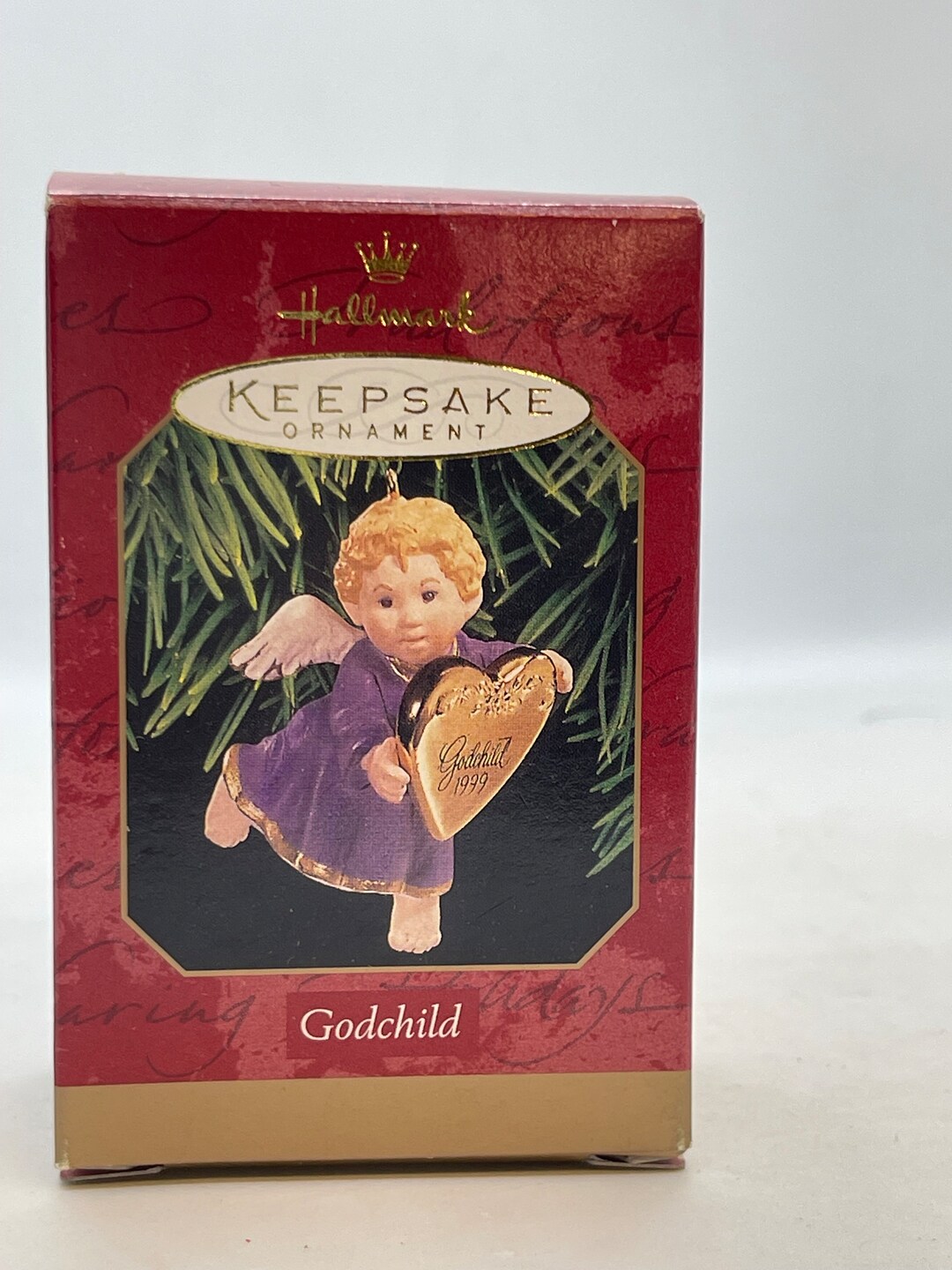Hallmark Keepsake Ornament Godchild 1999 - Etsy