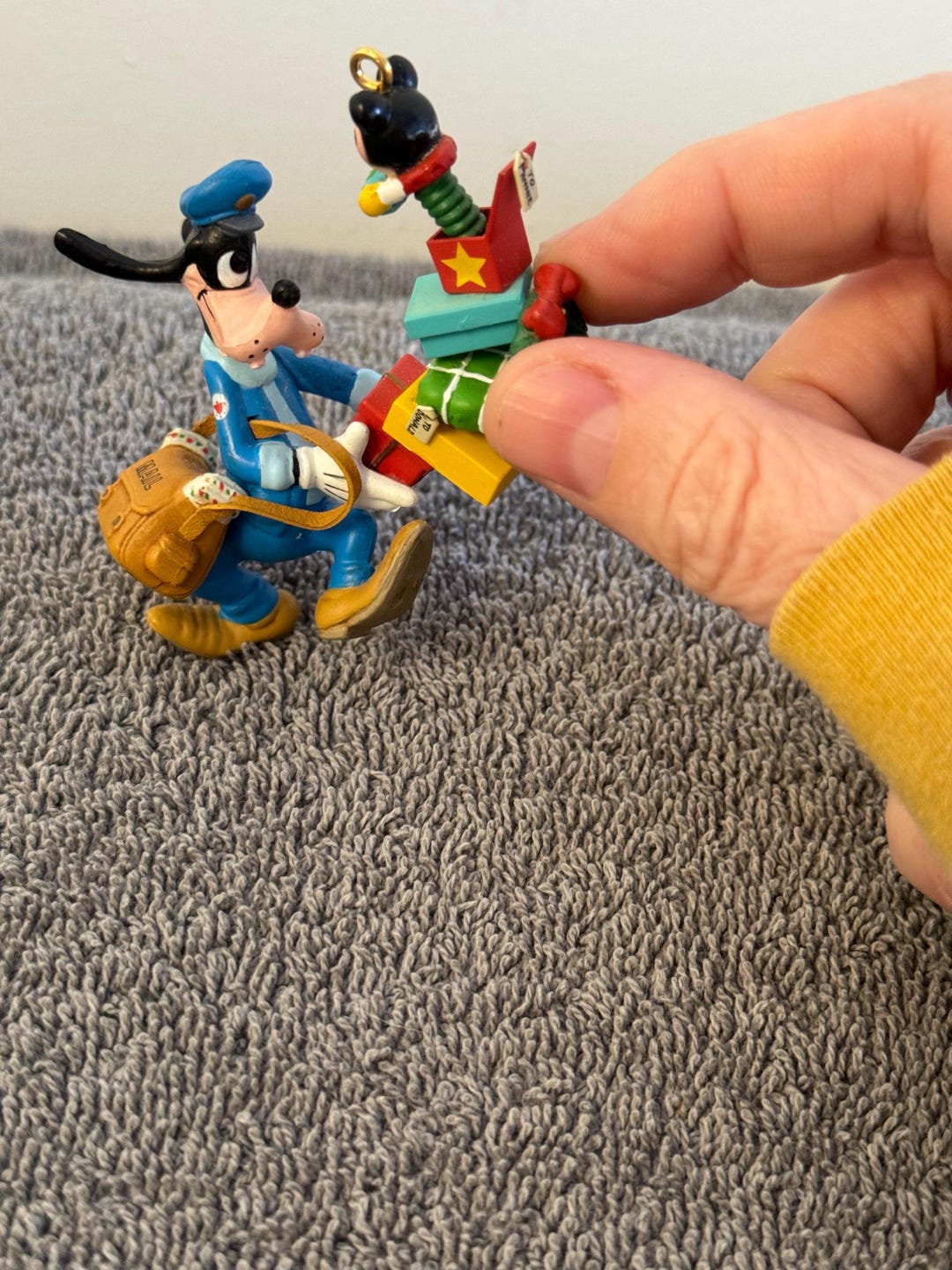 Vintage Disney Ornament Goofy Postman - Etsy