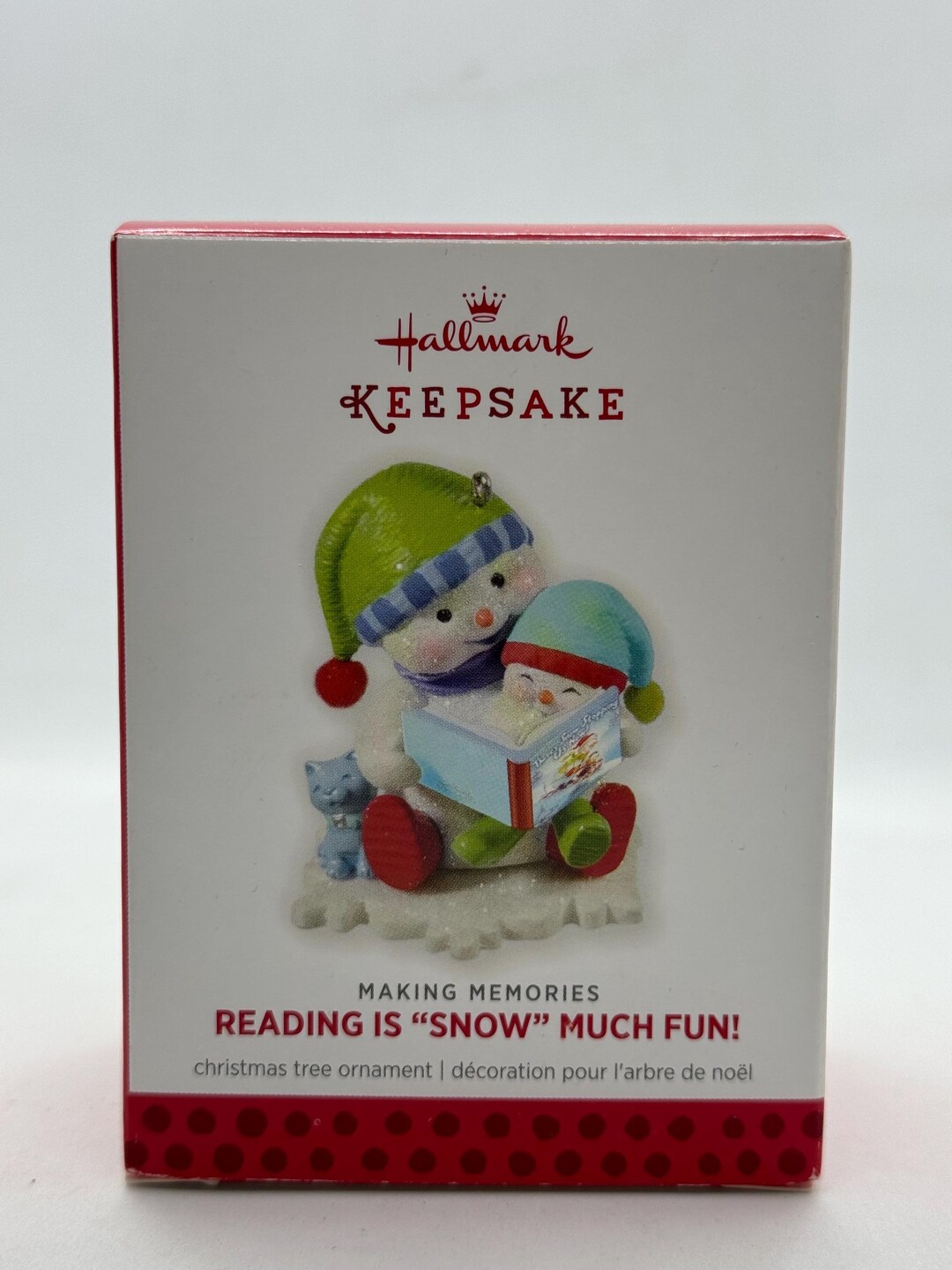 Hallmark Making Memories Reading is Snow Much Fun - Etsy