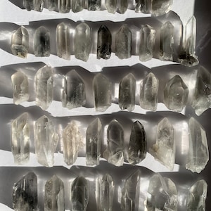 Natural Grey Phantom Quartz, Garden Quartz, Phantom Quartz - One Point ...